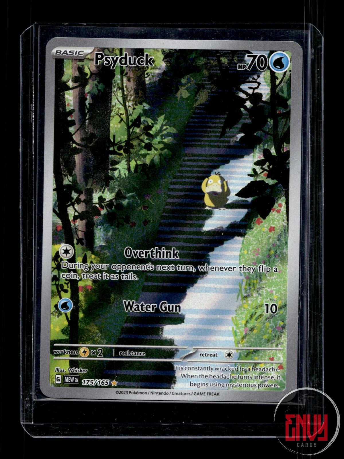 Psyduck Near Mint 175/165 Illustration Rare 151 Pokemon – Envy Card Store